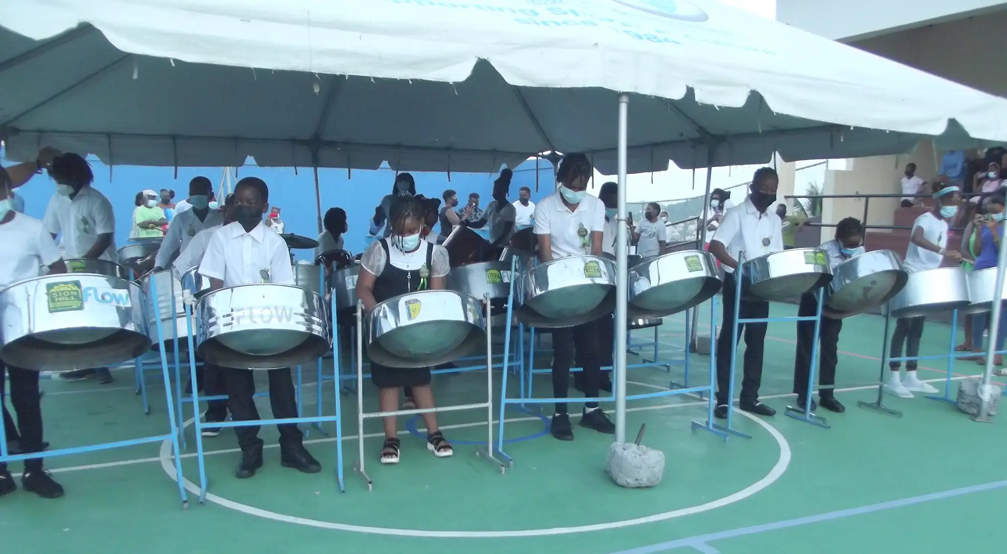 2021 Steel Pan Programmes in Sion Hill - Mustique Charitable Trust